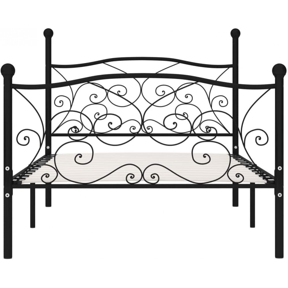 Pat metalic Royale, 80x200x29cm, 6 picioare reglabile pe inaltime - 6132